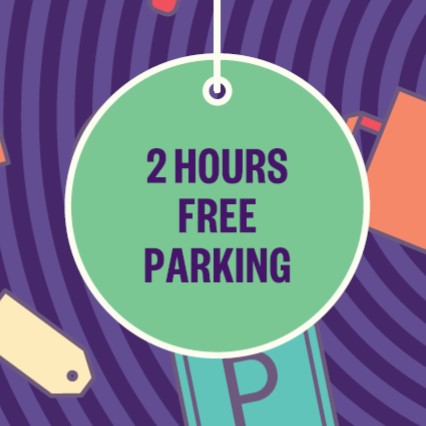 2 hours Free Parking! – Travellers